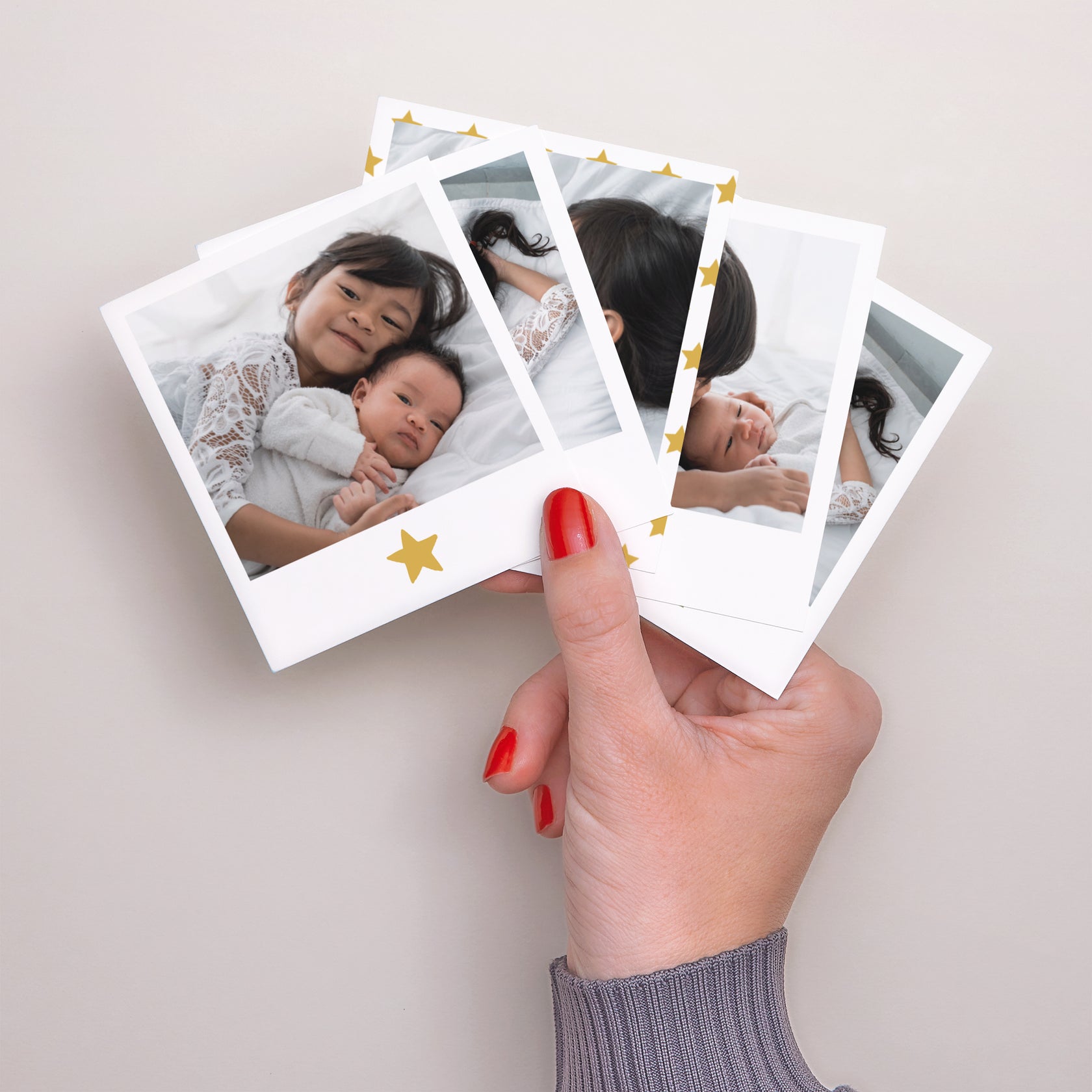 Tirage photo Photos Lot de 12 Vert et Ocre – Maison June