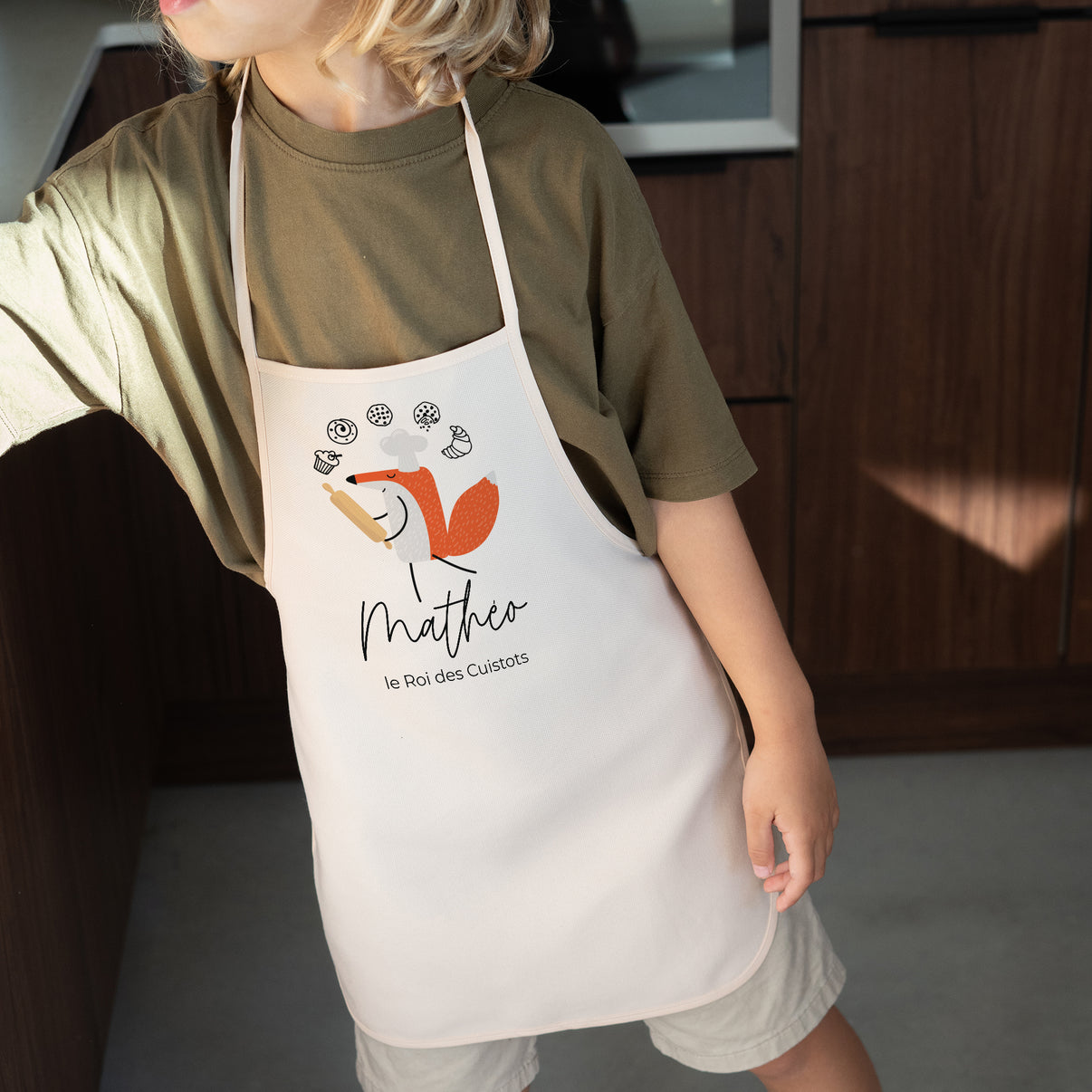 Tablier enfant Objets 3 - 6 ans Le roi des cuistots – Maison June