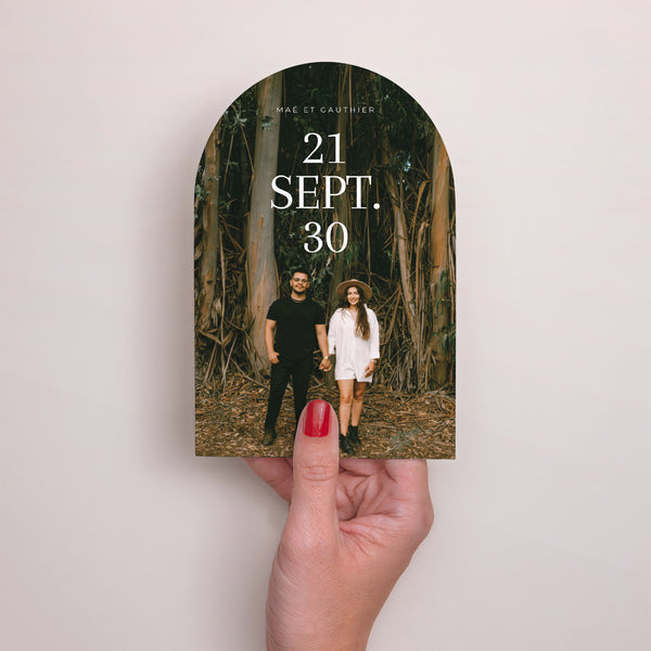 Plan de table Mariage Portrait 60 x 90 cm Typo date – Maison June