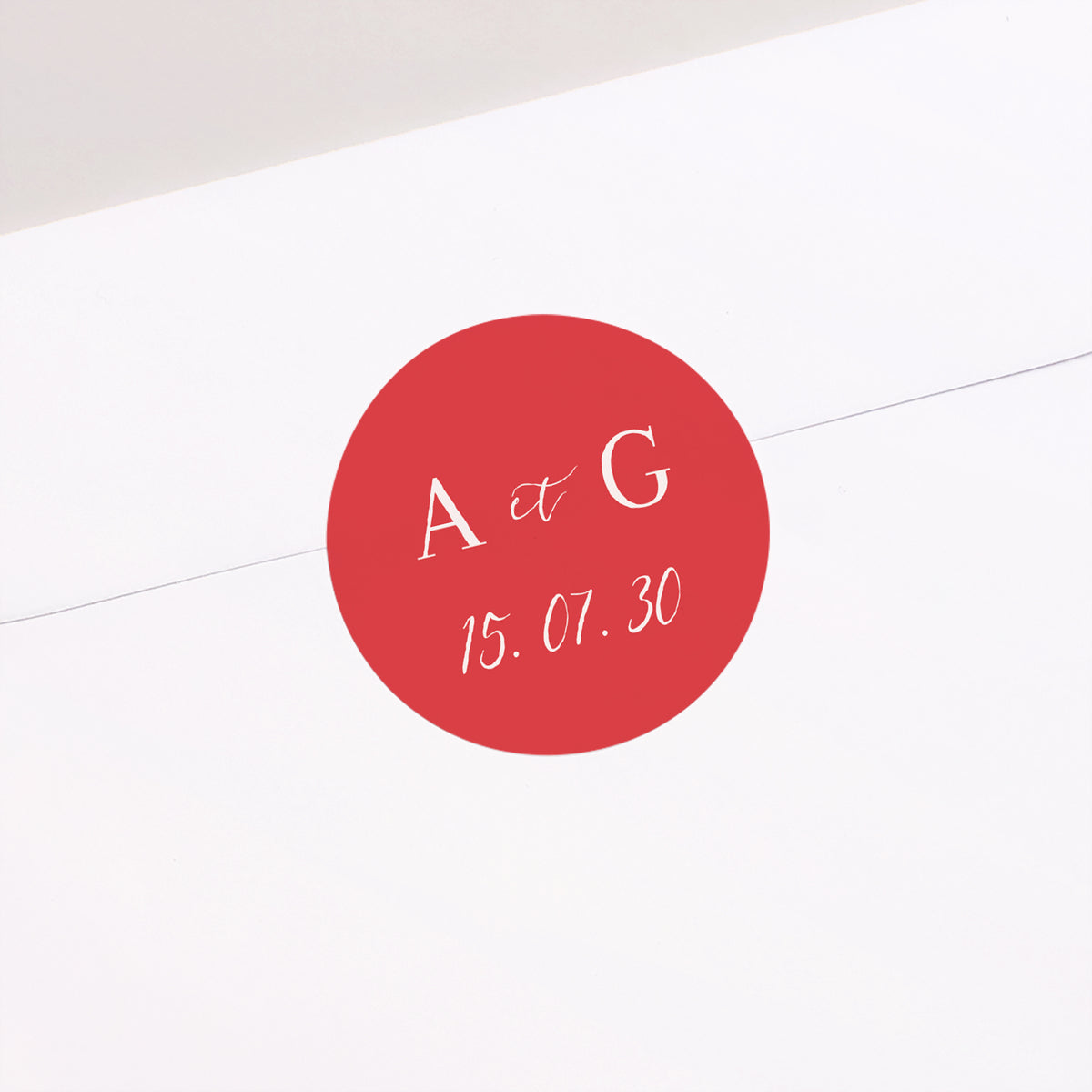 Sticker Mariage Rond coeur sur toi – Maison June