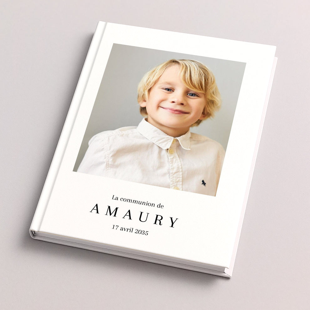 Album photo Communion A4 portrait 48 pages Mon chemin de foi – Maison June